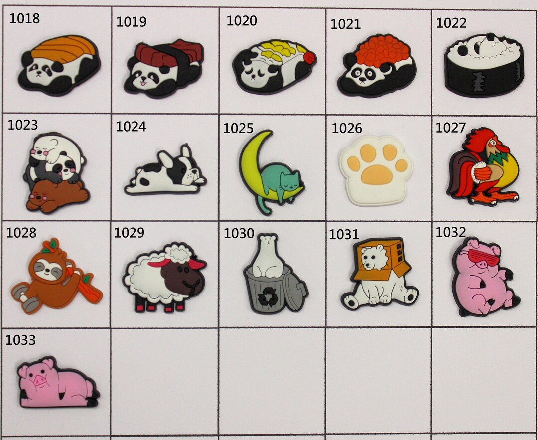 Crocodilecroc Silicone PVC Charm Scrapbooking Animal Theme - Etsy