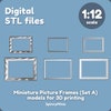 Digital Files - 1:12 Miniature Cake Stands (set A) - Models for 3D ...