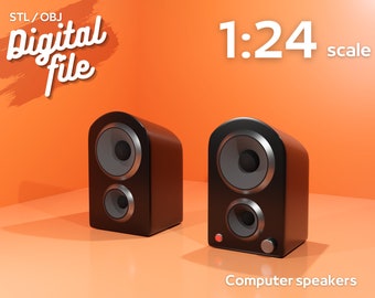 Digital Files 1:12 Miniature Computer Kit STL / OBJ - Etsy