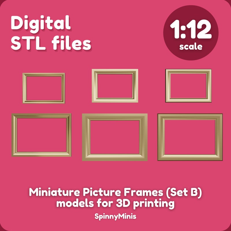 Diy Miniature Photo Frames - Etsy UK