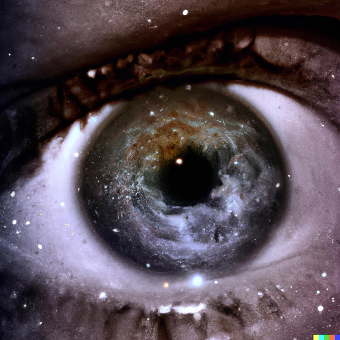 Human Eye in Space - Etsy
