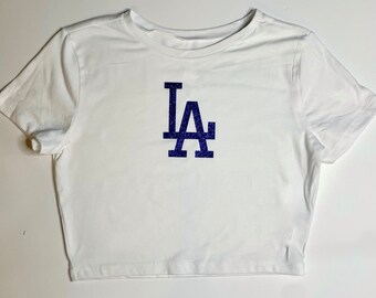 Dodgers Crop Top | Etsy