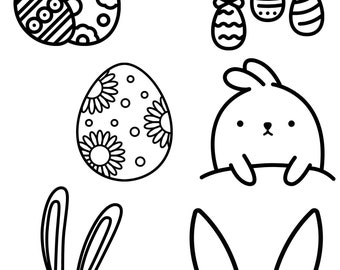 Easter Coloring Pages Fun - Festive Printable Activity for Kids ...