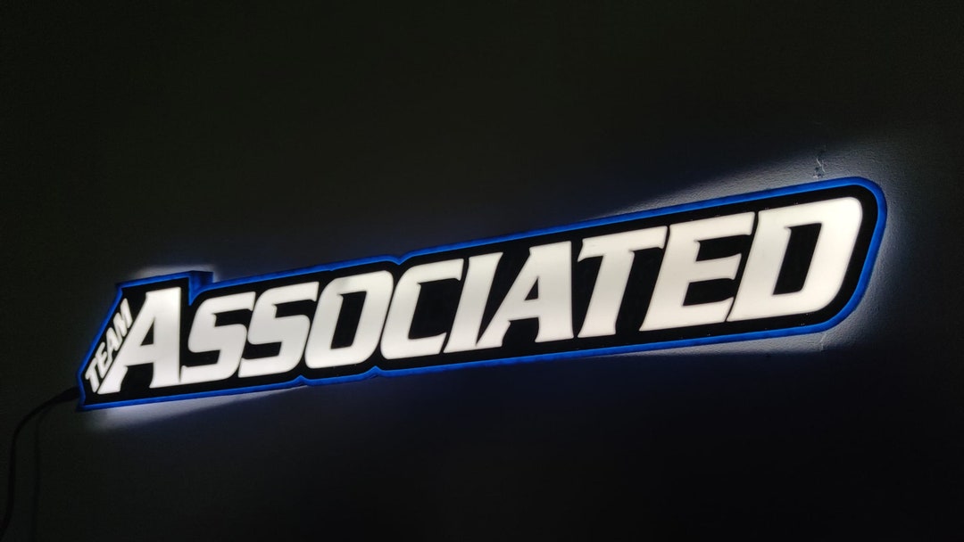 TEAM ASSOCIATED Illuminated Logo - Etsy
