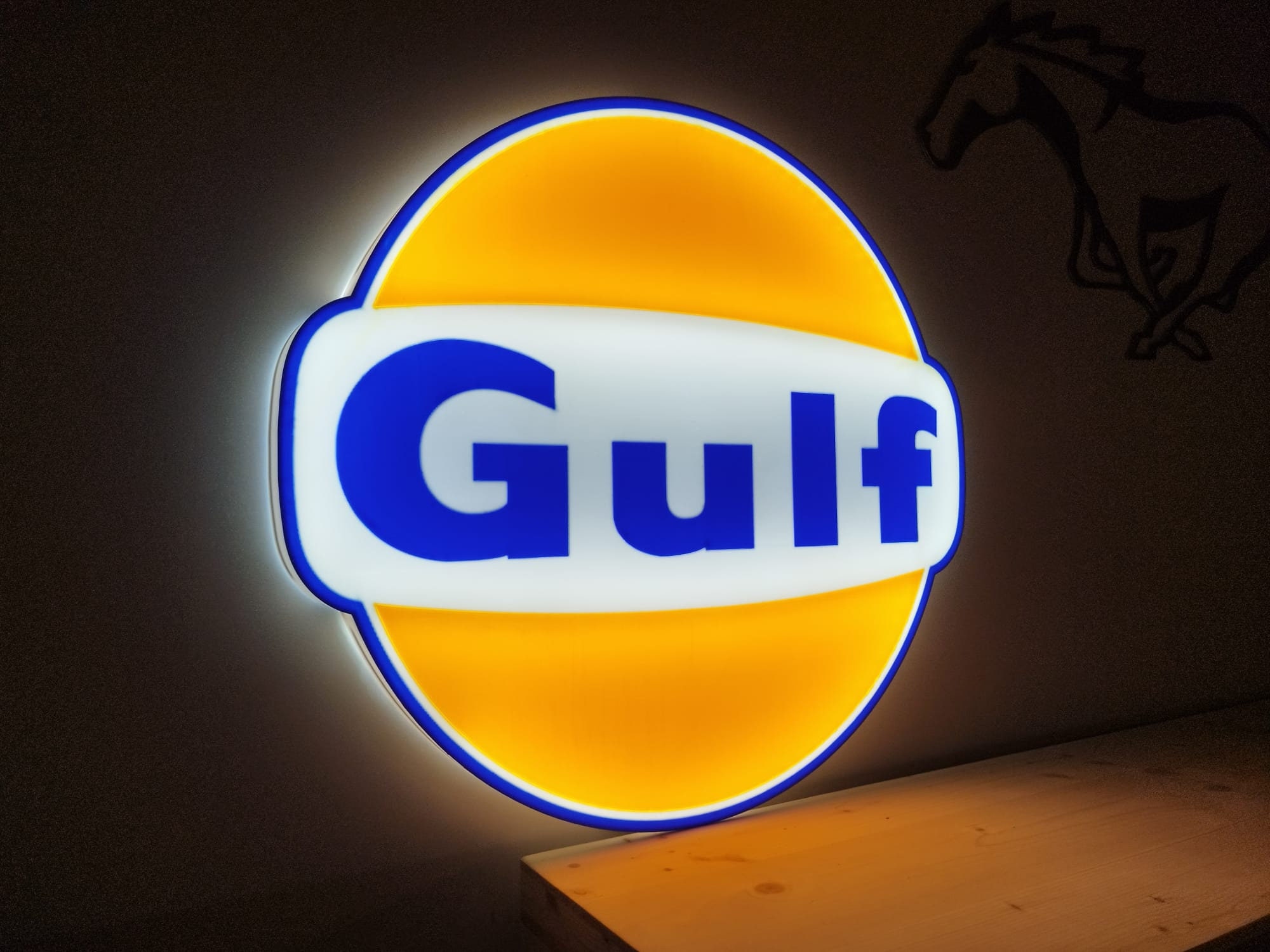 Illuminated Gulf Sign - Etsy
