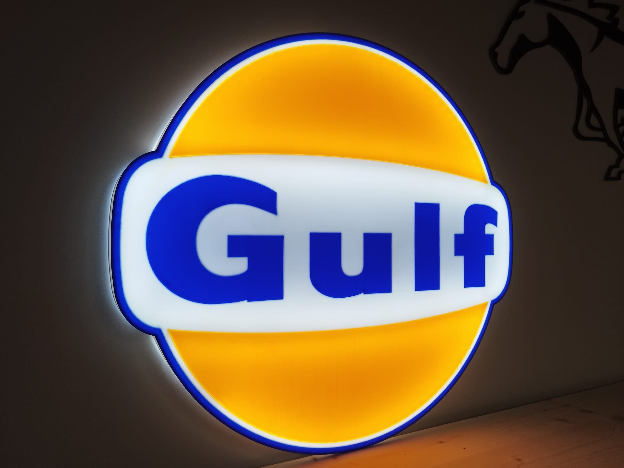 Illuminated Gulf Sign - Etsy