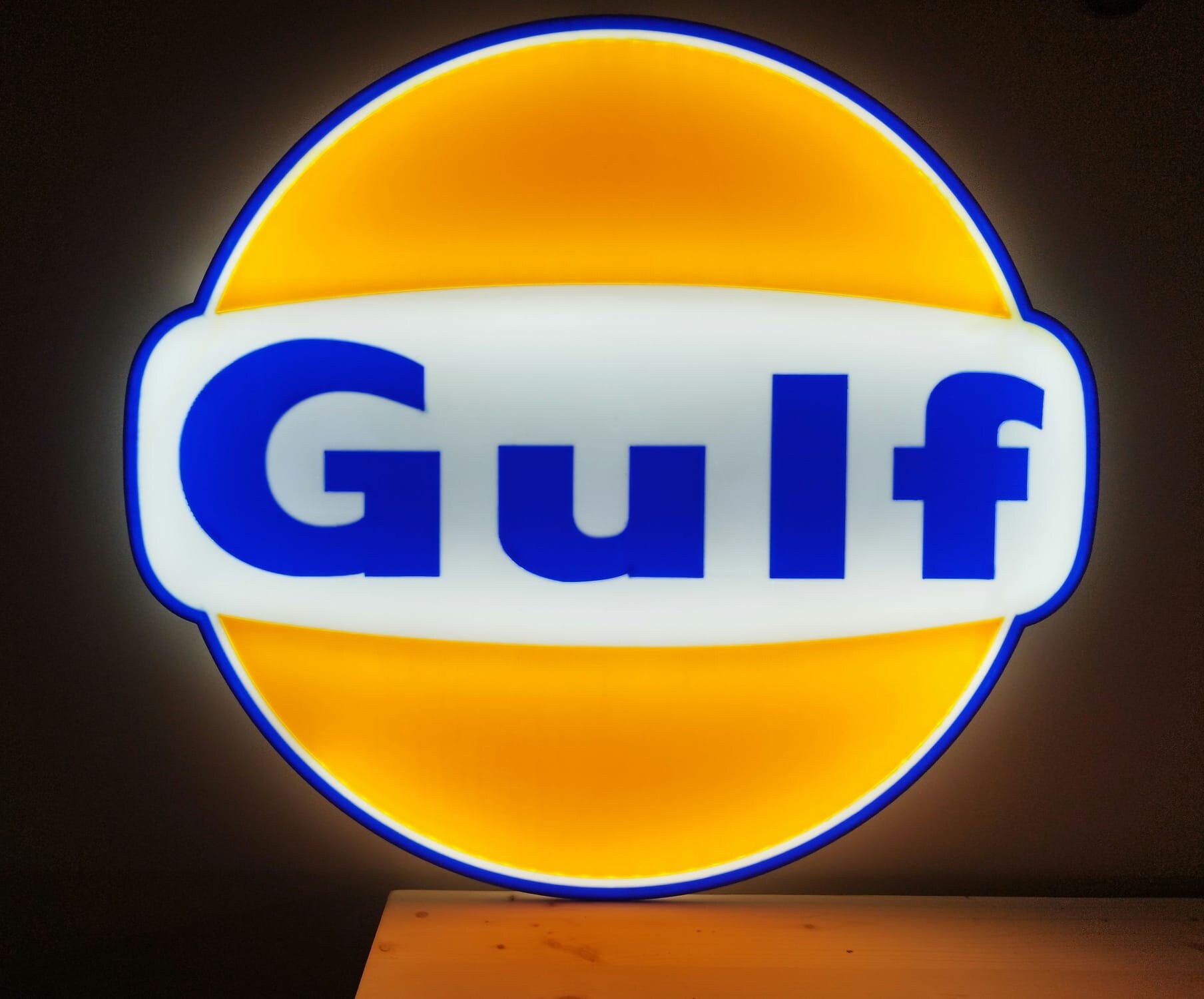 Illuminated Gulf Sign - Etsy