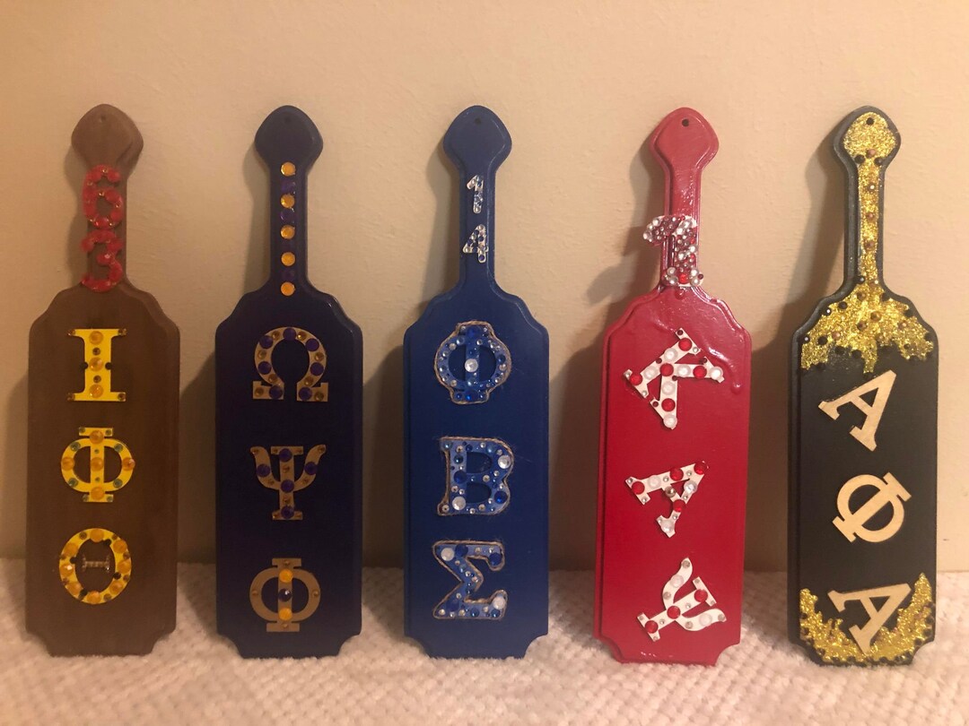 Handmade Fraternity Paddles small - Etsy
