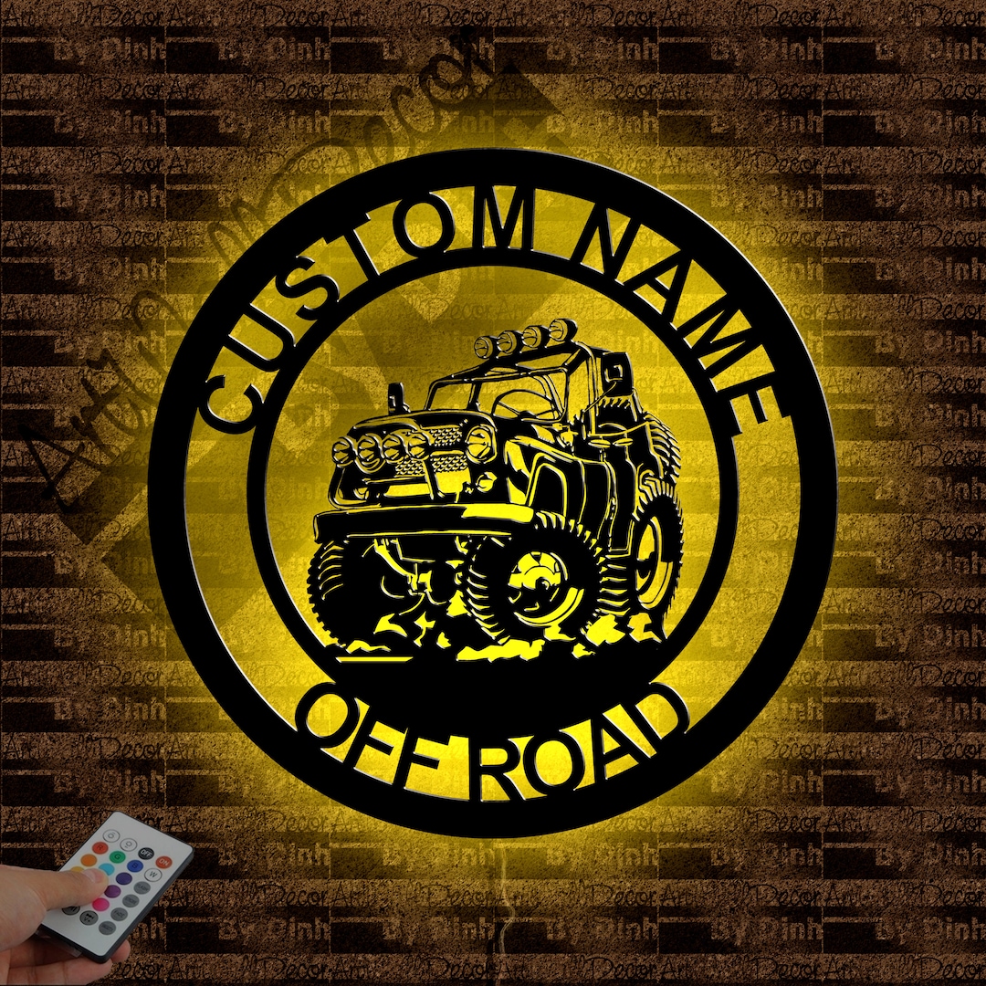 Personalized off Road Metal Sign, off Roading Metal Sign, off Road Club ...