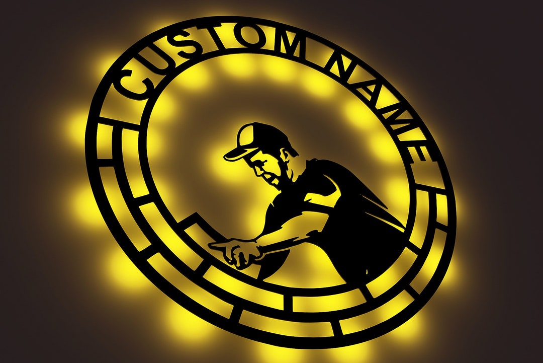 Personalized Bricklayer Metal Wall Art Bricklayer Metal Sign - Etsy