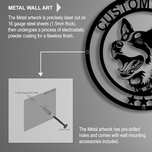 Personalized Wolves Metal Wall Art LED Light, Custom Wolf Metal Sign ...