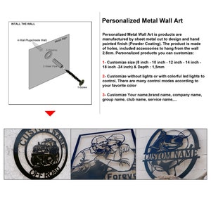 American Lineman Football LED Metal Sign With Name Ideal for - Etsy