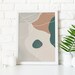 Neutral Brown Green Abstract Printable Wall Art, Printable Wall Art ...