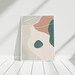 Neutral Brown Green Abstract Printable Wall Art, Printable Wall Art ...
