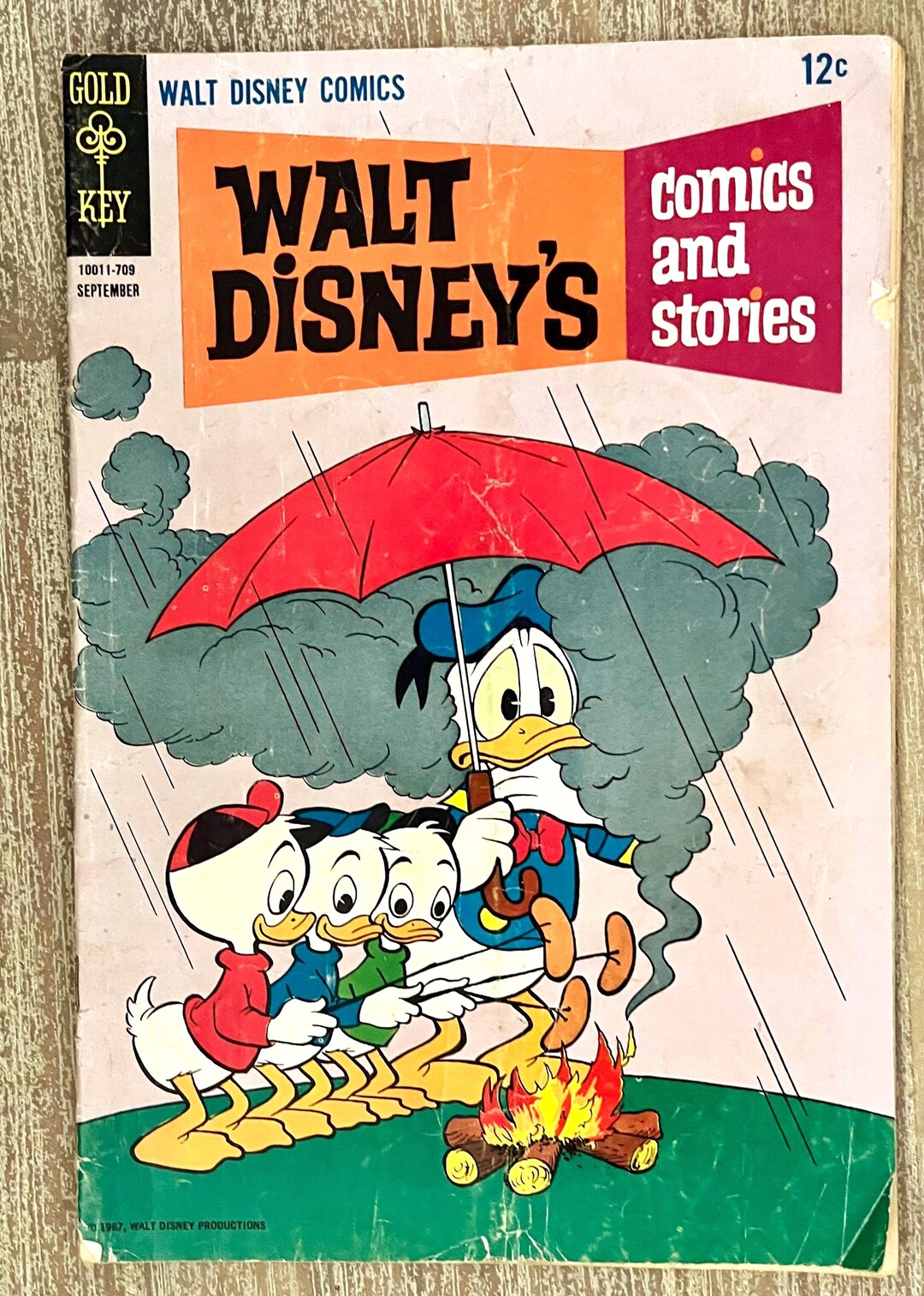 Vintage Gold Key Walt Disney Comic Book - 1967-1970 - Etsy