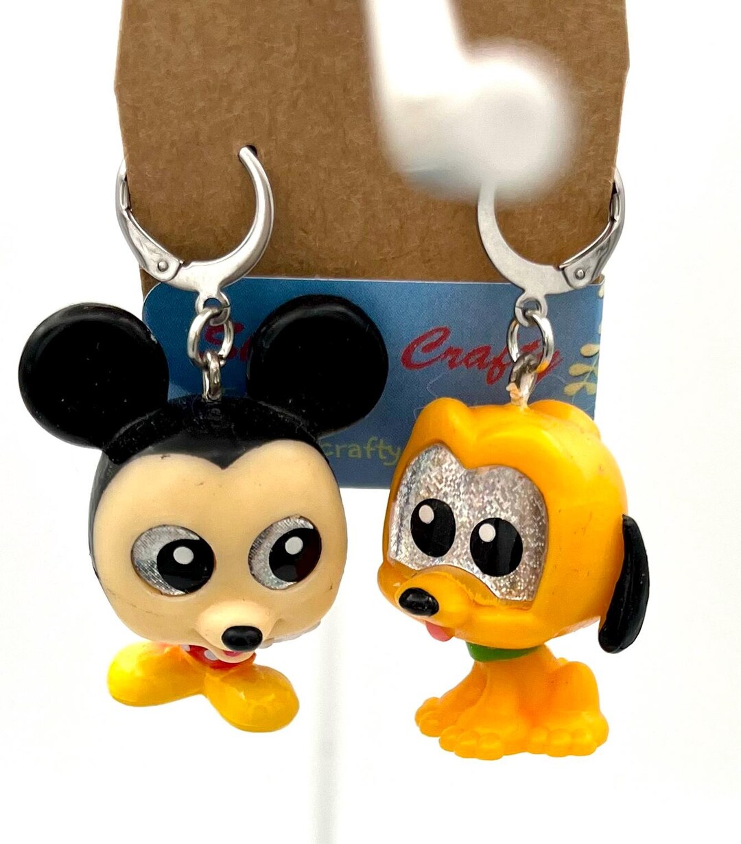 CLEARANCE - Disney Doorable Earrings Mickey Mouse and Pluto W/stainless ...