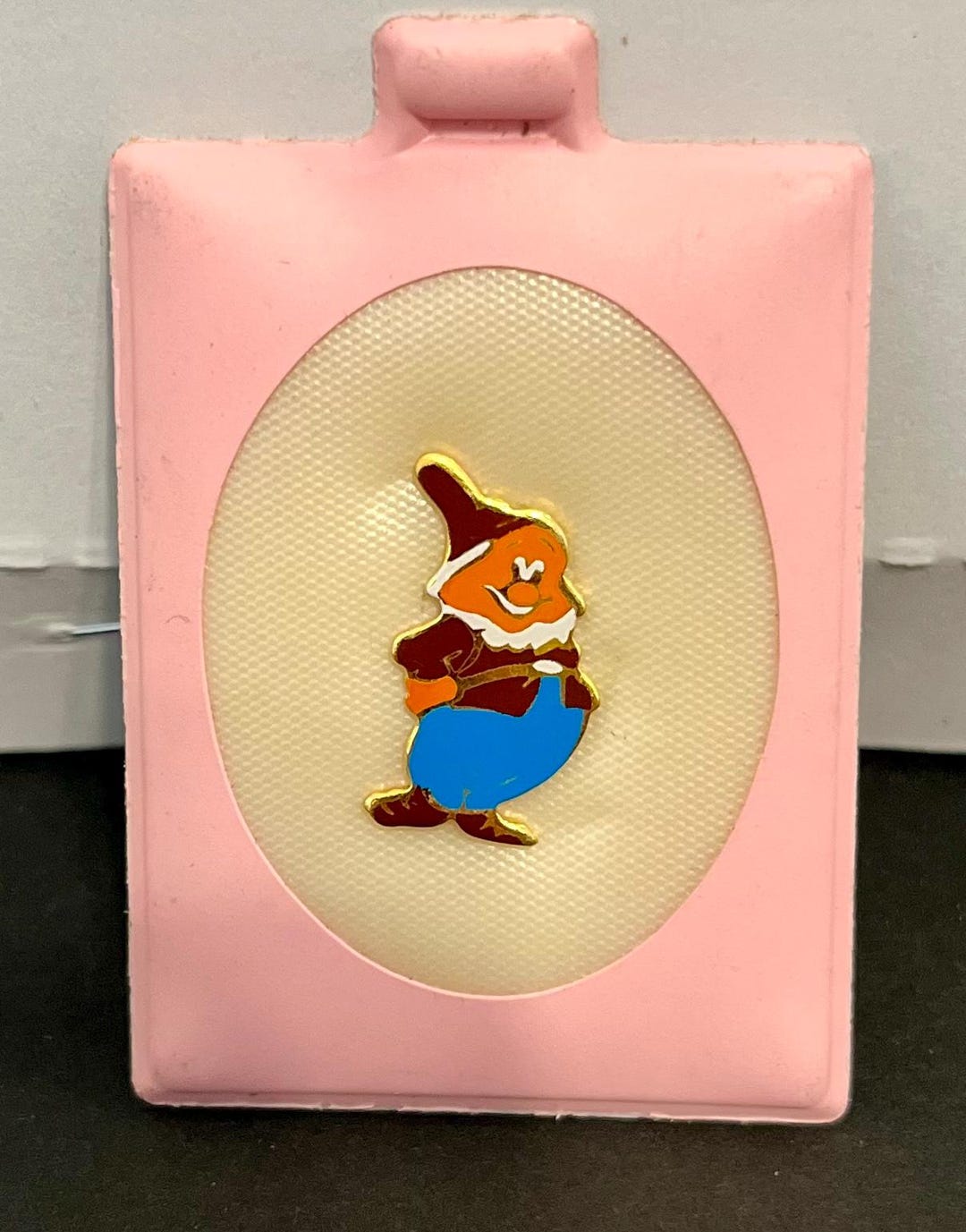 Vintage Disney Small Happy Dwarf From Snow White and the 7 Dwarfs Pin ...