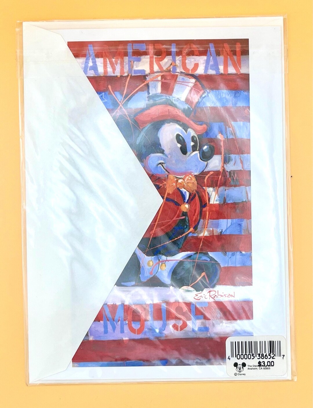American Mickey Mouse Art Print, Eric Robison Signed Disneyana Wall ...