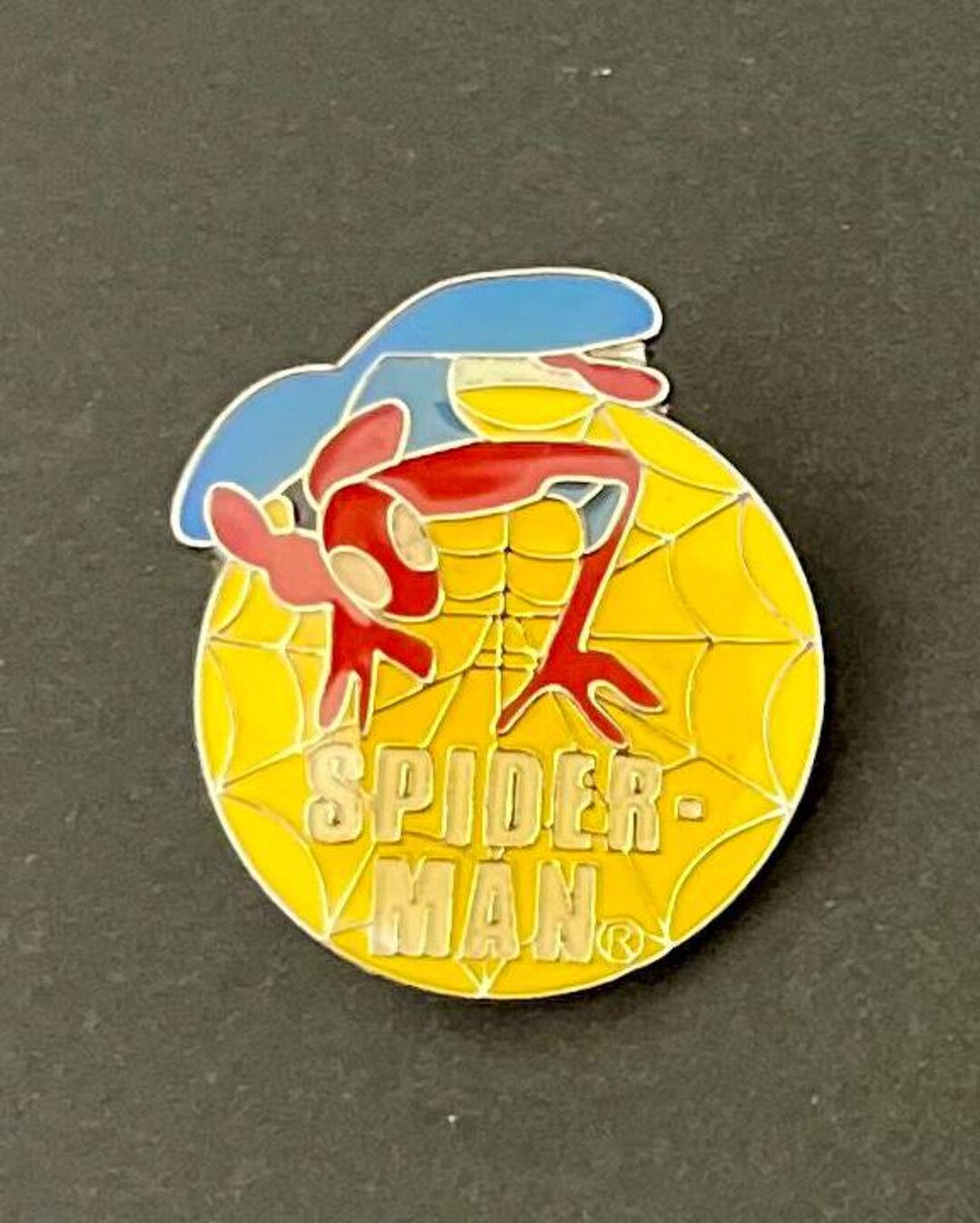 Vintage Disney - Marvel - Spider-man Pin - Etsy