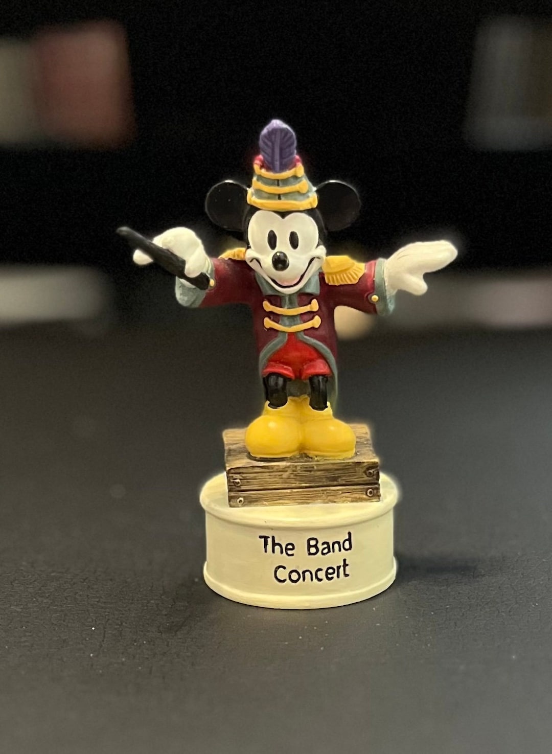 Vintage Disney Lenox Mickey Mouse Thimble the Band Concert. Cartoon ...