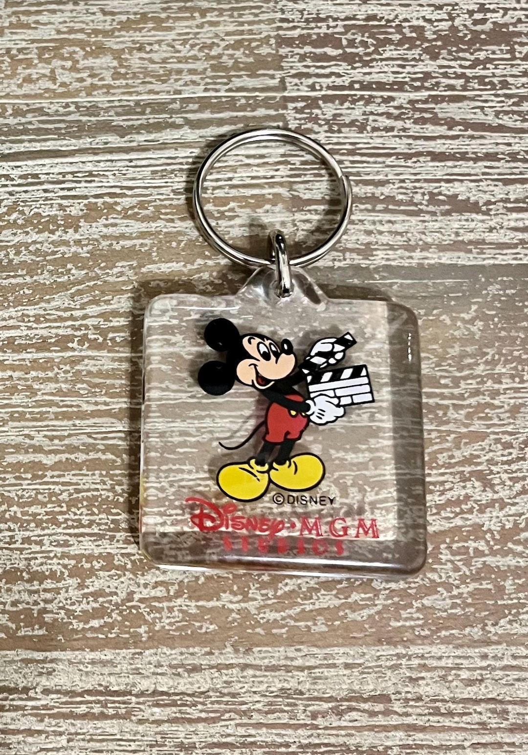 Vintage Disney Walt Disney World Disney MGM Studios Mickey Mouse Lucite ...