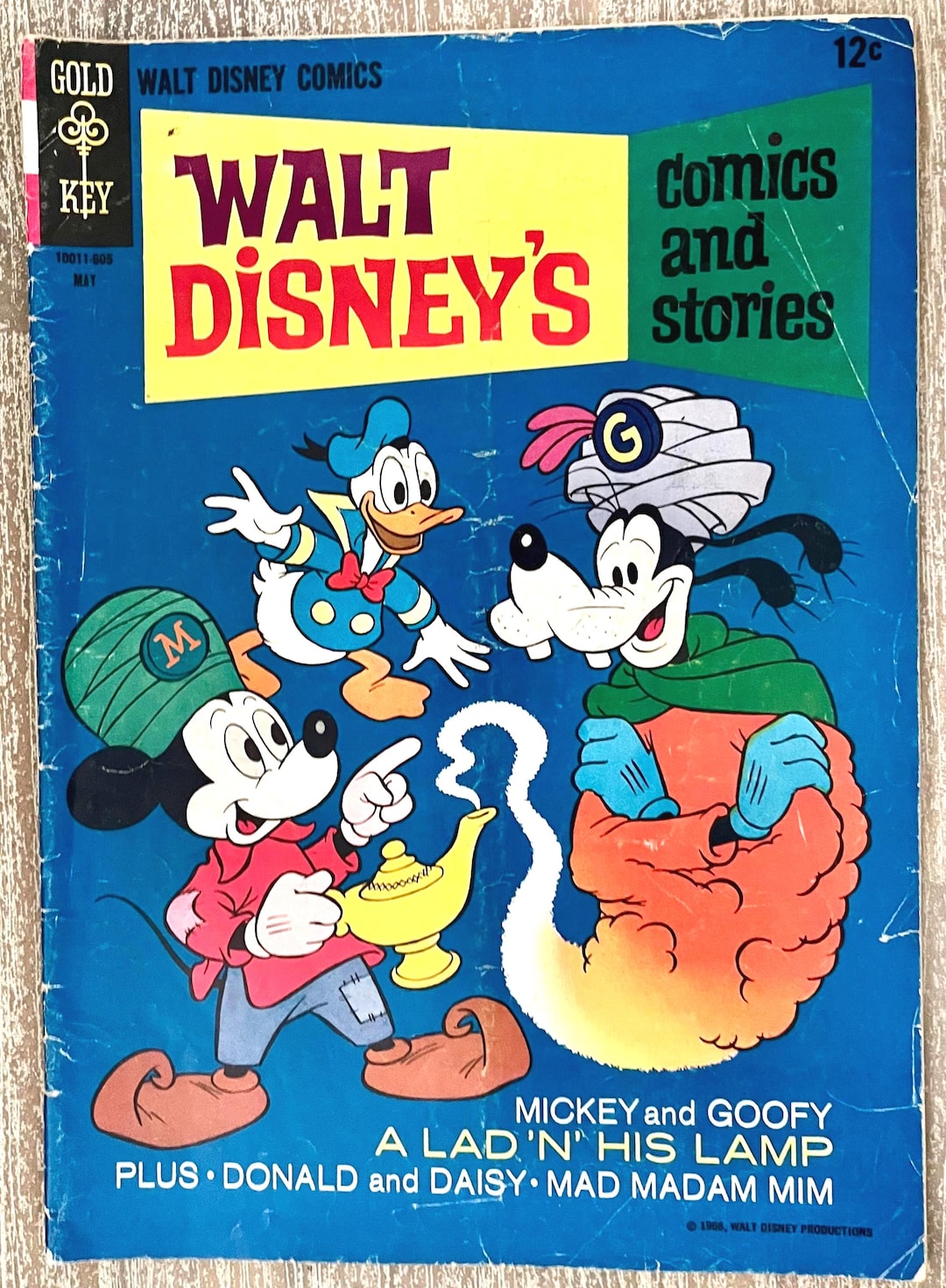 CLEARANCE - Vintage Gold Key Walt Disney Comic Book - 1964, 1966, 1968 ...