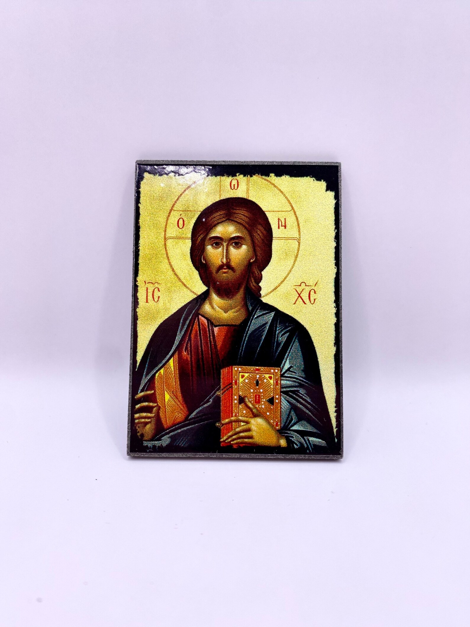 Jesus Christ Orthodox Icon Fridge Magnet Virgin Mary - Etsy