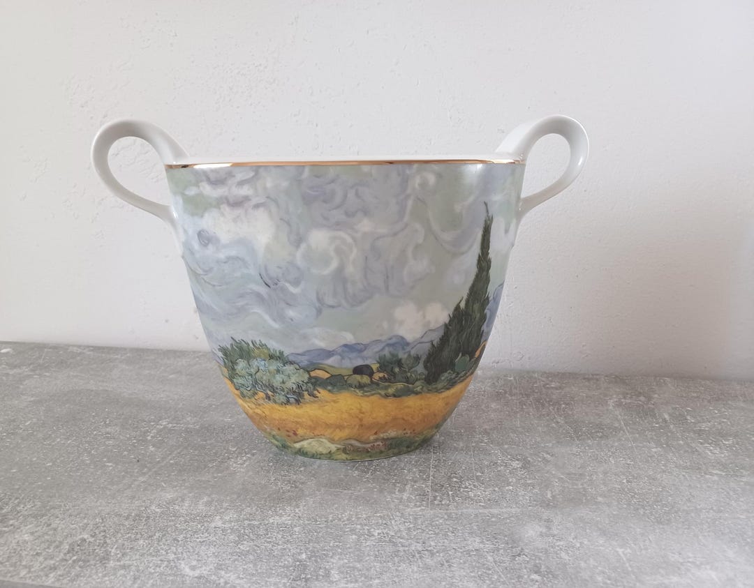 Goebel Vase Handle Vase Vincent Van Gogh Artis Orbis 1998 - Etsy
