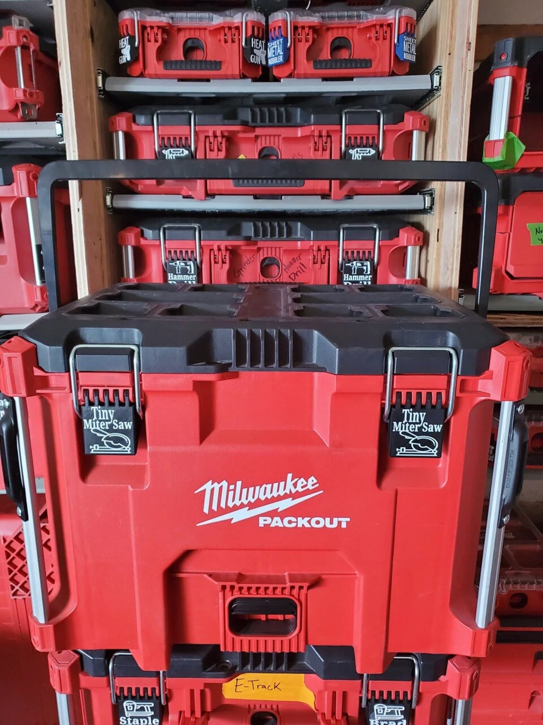 Milwaukee PACKOUT™ XL Toolbox Folding Top Handle Stackout3d - Etsy