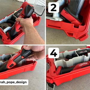 Milwaukee PACKOUT™ Compact Organizer Insert for M18 FUEL™ Multi-tool ...