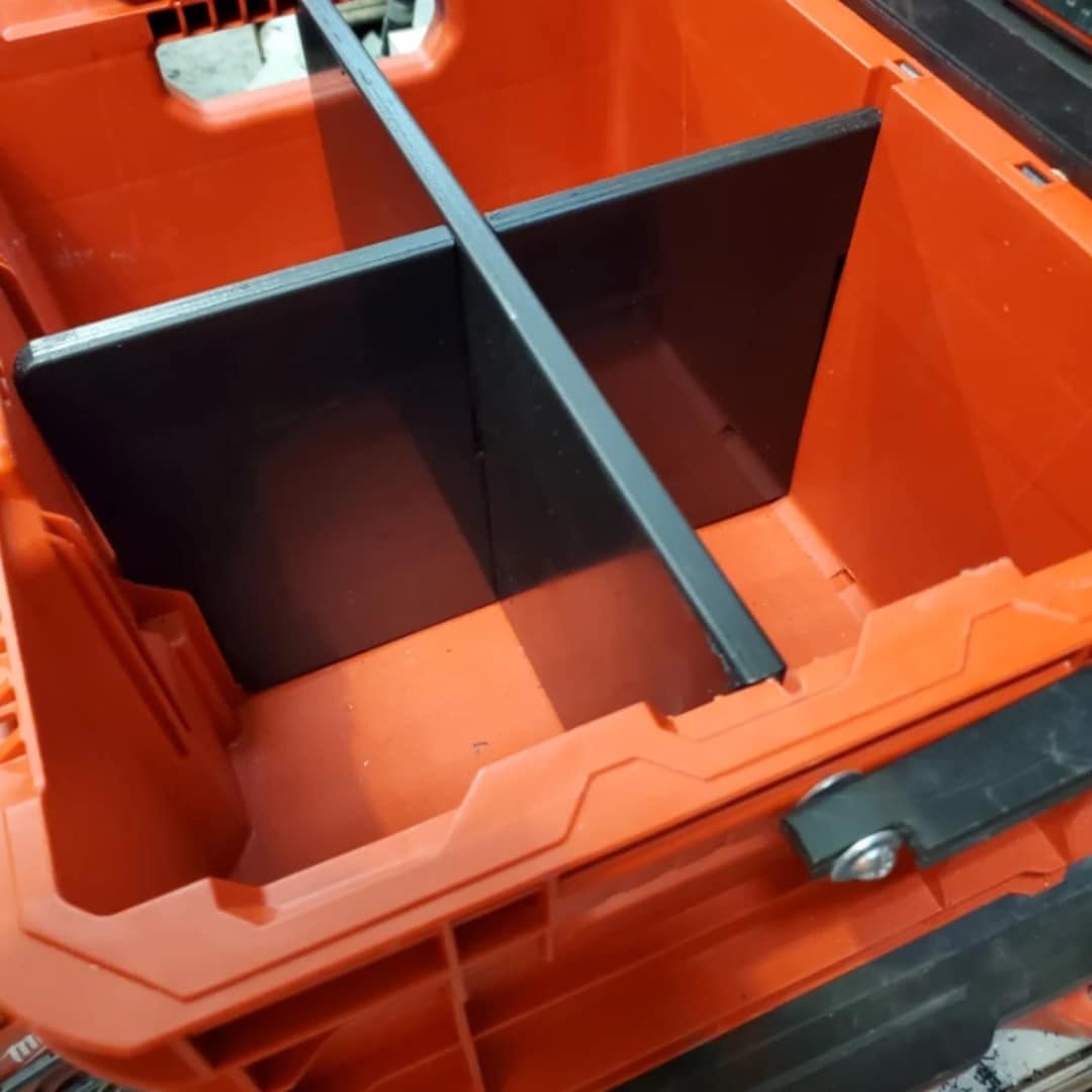 Milwaukee PACKOUT™ Quad Crate Dividers Stackout3d - Etsy