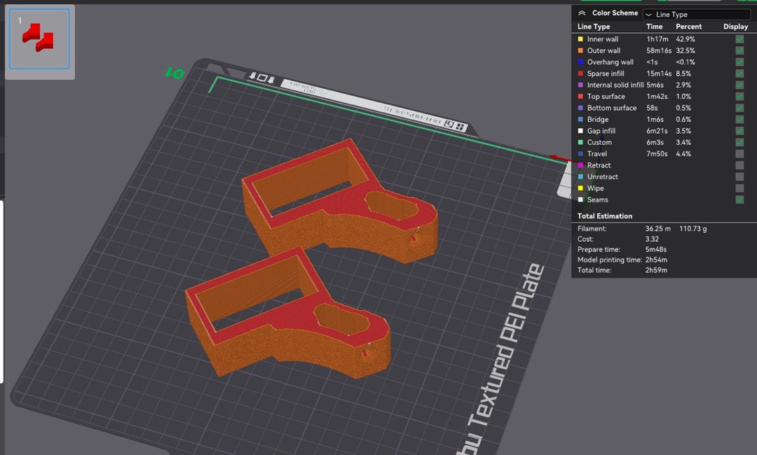 STL File S3D Packout Rear Level Mount Kit Stackout3d - Etsy