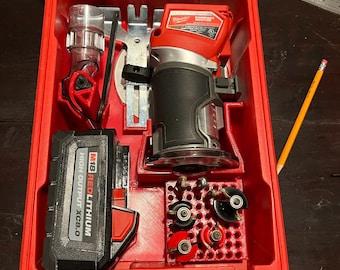 M18 Router Insert for Milwaukee Packout Compact Organizer Milwaukee ...