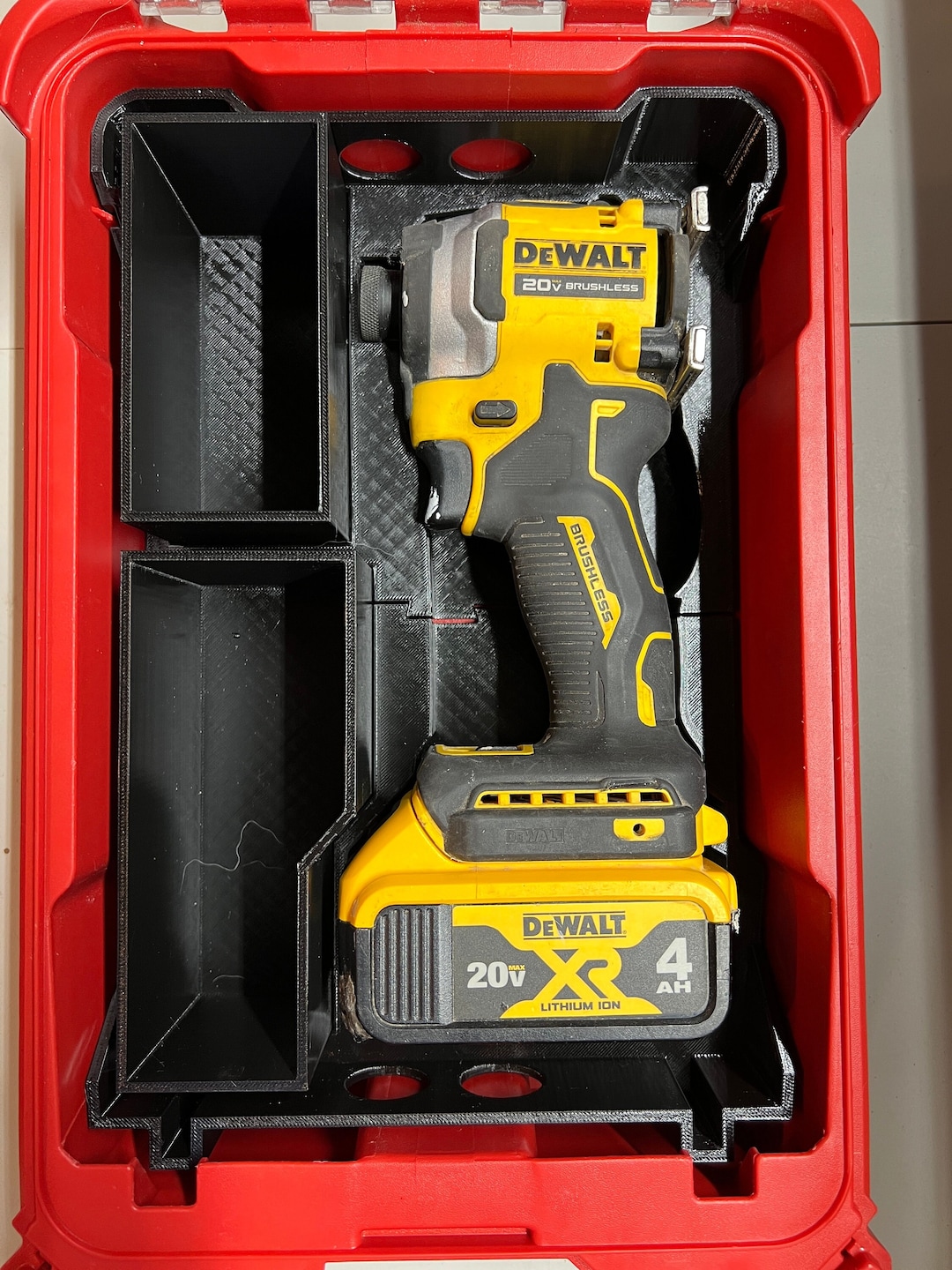 Milwaukee Packout Dewalt Atomic Impact DCF850 Compact Organizer Insert ...