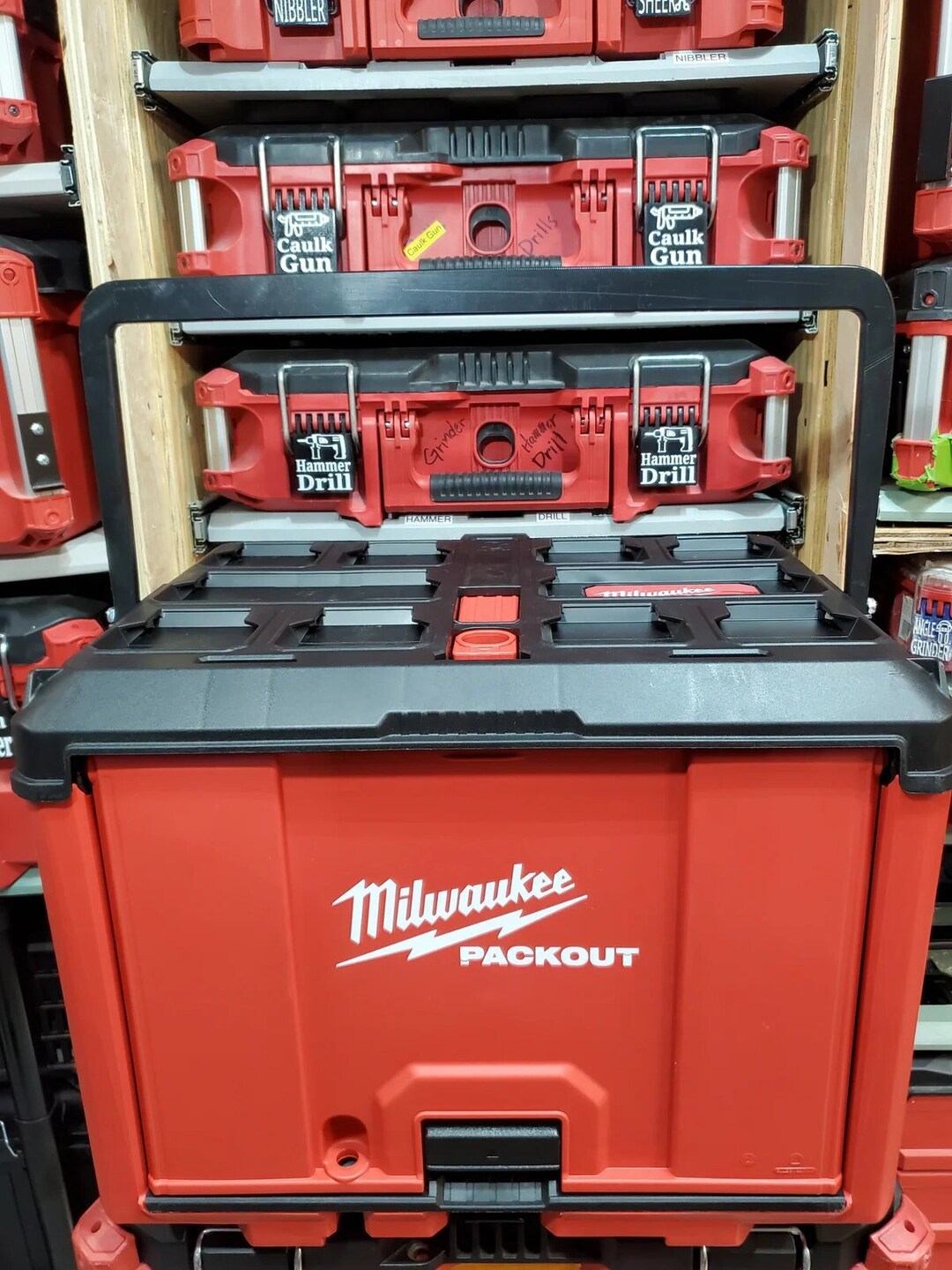 Milwaukee PACKOUT™ Cabinet Folding Top Handle Stackout3d - Etsy