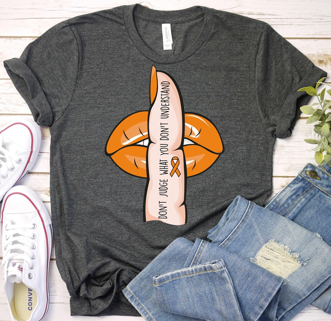 Prader Willi Syndrome Awareness Shirt,pws Awareness Orange Ribbon Tee ...