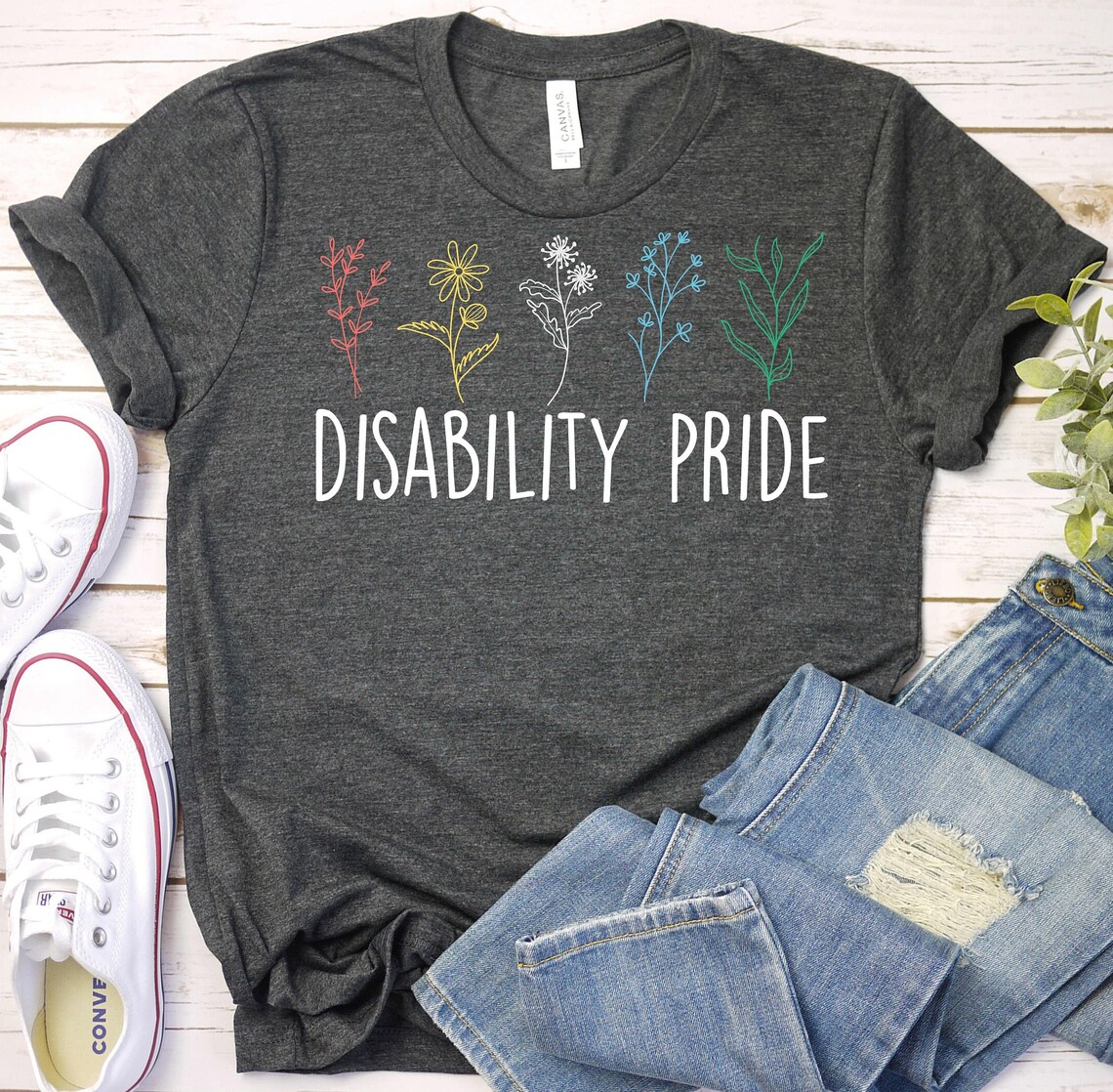 Disability Pride Month Shirt,disability Rights Tee,disability Support ...