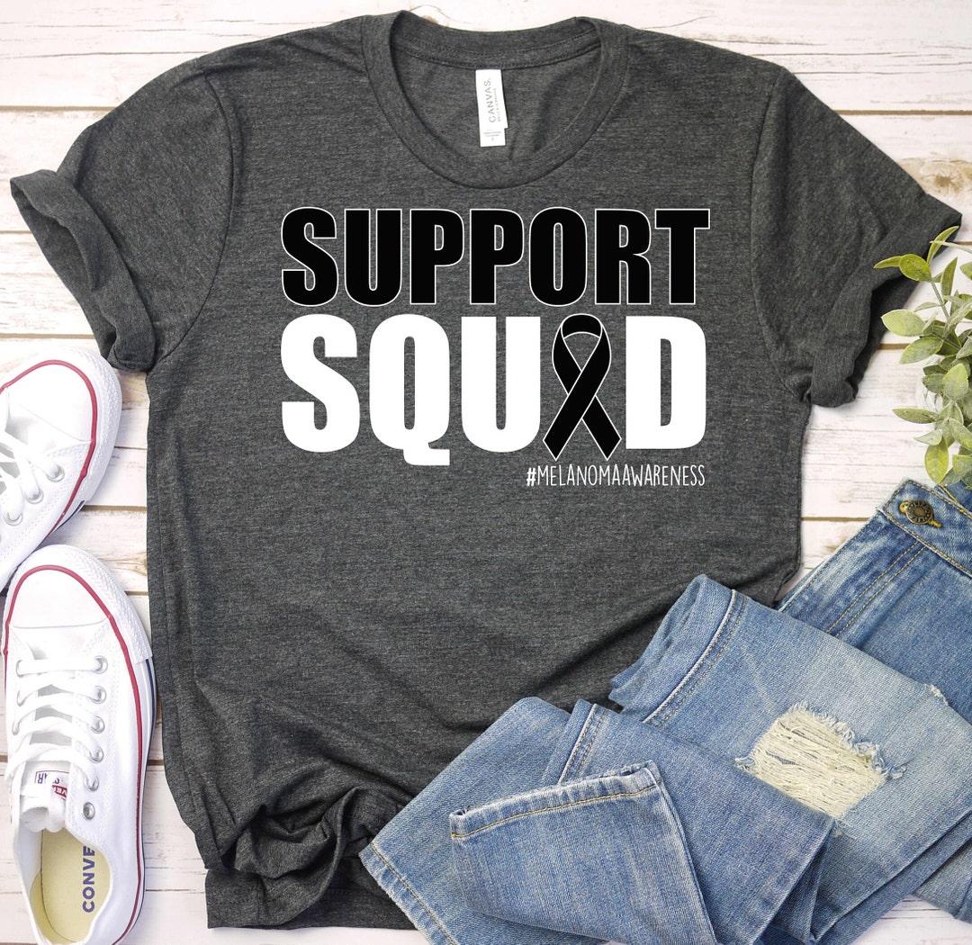 Skin Cancer Shirt,melanoma Support Shirt,melanoma Cancer Awareness ...