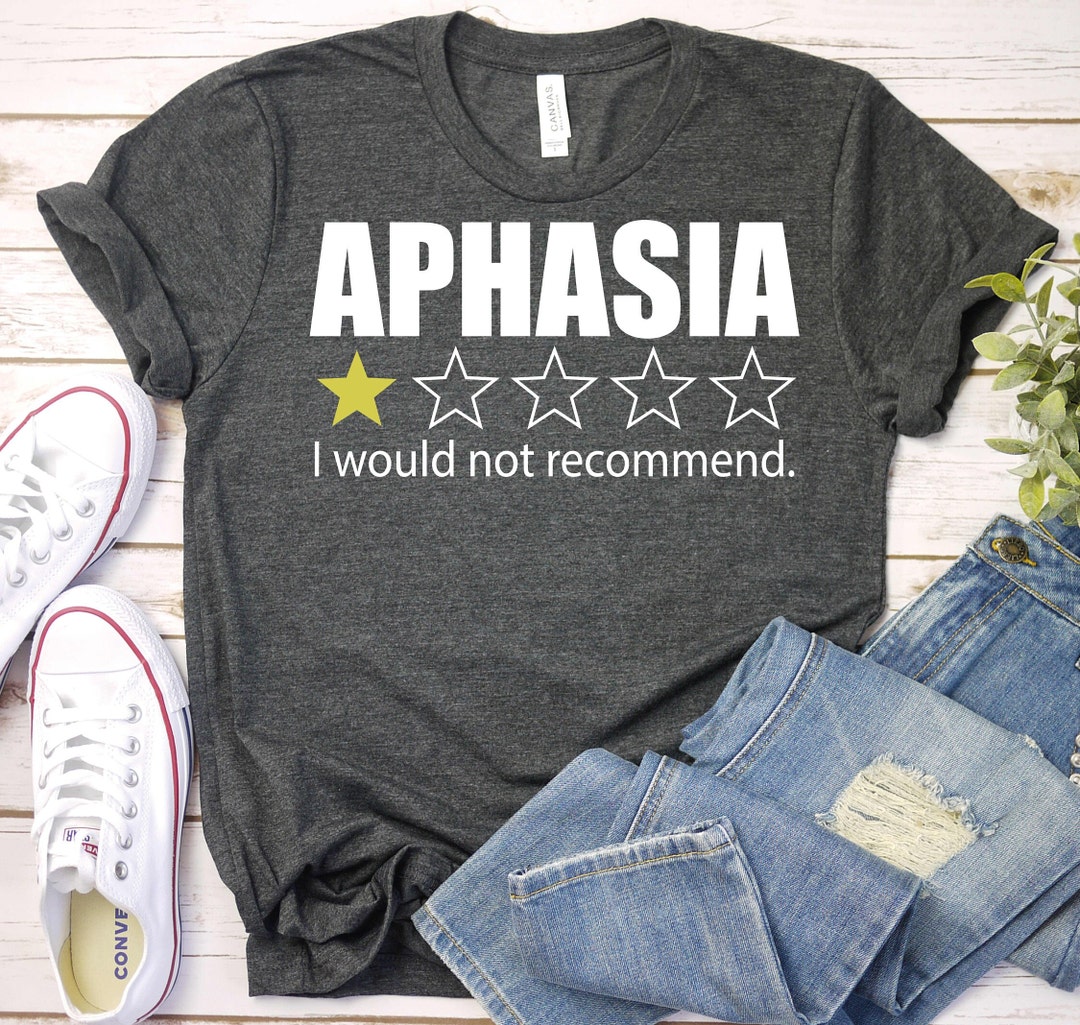 Aphasia Awareness Shirt, Speech Language Pathologist Gift - Etsy