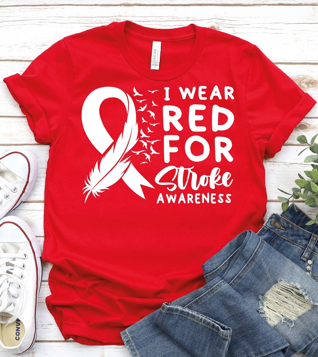 Stroke Awareness Month Shirt,stroke Awareness Shirt,brain Attack Shirt ...