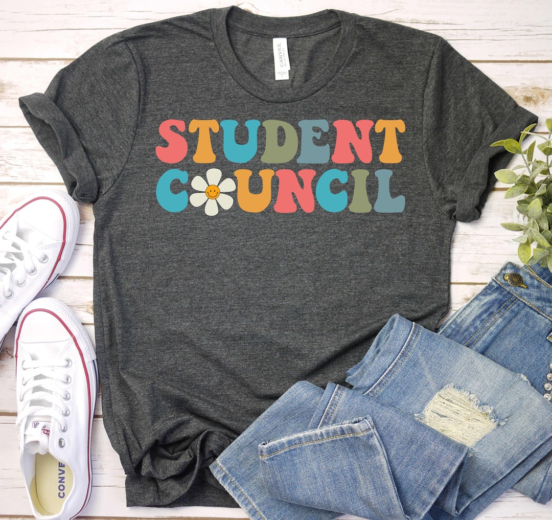 Groovy Student Council Shirt,back to School Shirt,student Government ...