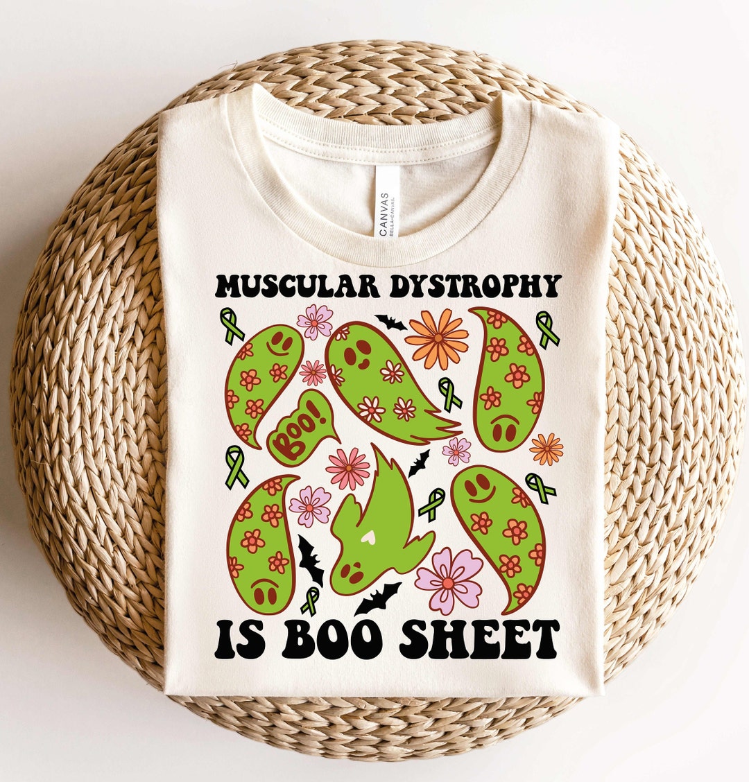 Muscular Dystrophy Awareness Shirt,muscular Dystrophy Halloween Shirt ...