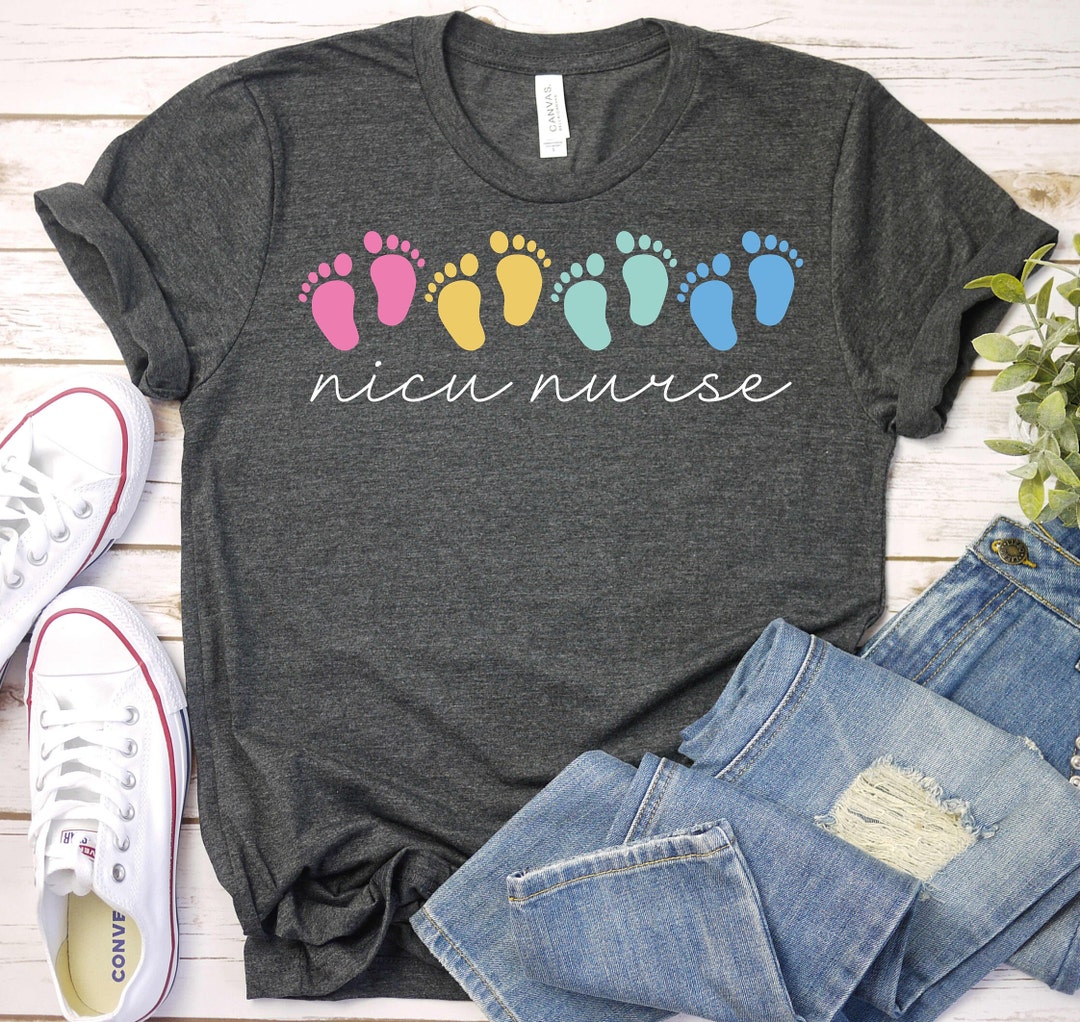 Nicu Nurse Shirt, NICU Nursing Student Shirt, Neonatal ICU Nurse Shirt ...
