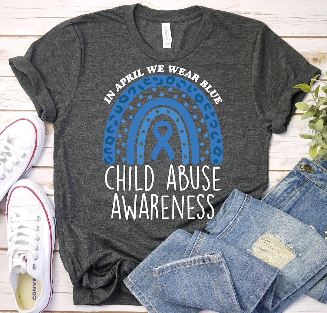 Child Abuse Awareness Shirt,social Worker Gift,child Abuse Awareness ...