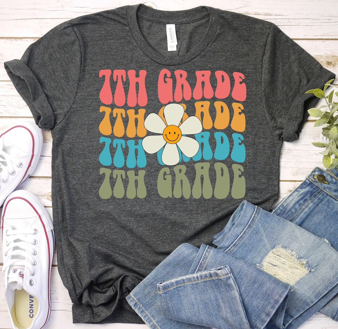 7th Grade Teacher Shirt,back to School Shirt,retro 7th Grade Team,7th ...