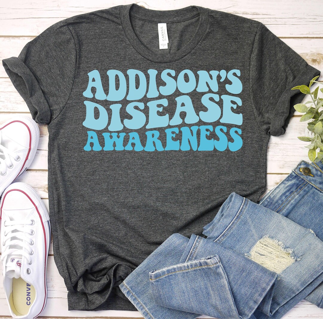 Addison’s Disease Awareness Shirt,addison's Disease Day,groovy Addison ...