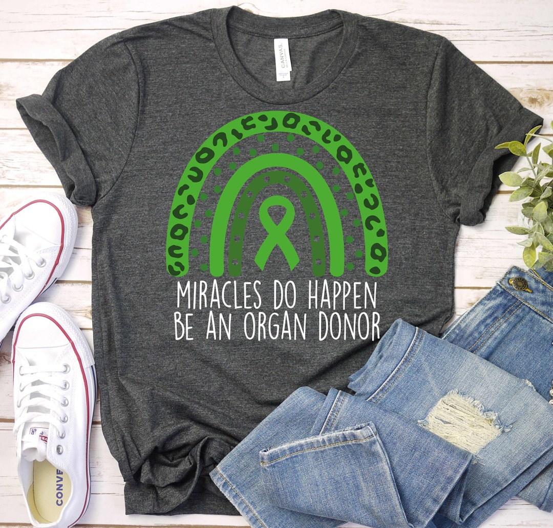 Organ Transplant Awareness Shirt,kidney Disease Awareness Shirt,organ ...