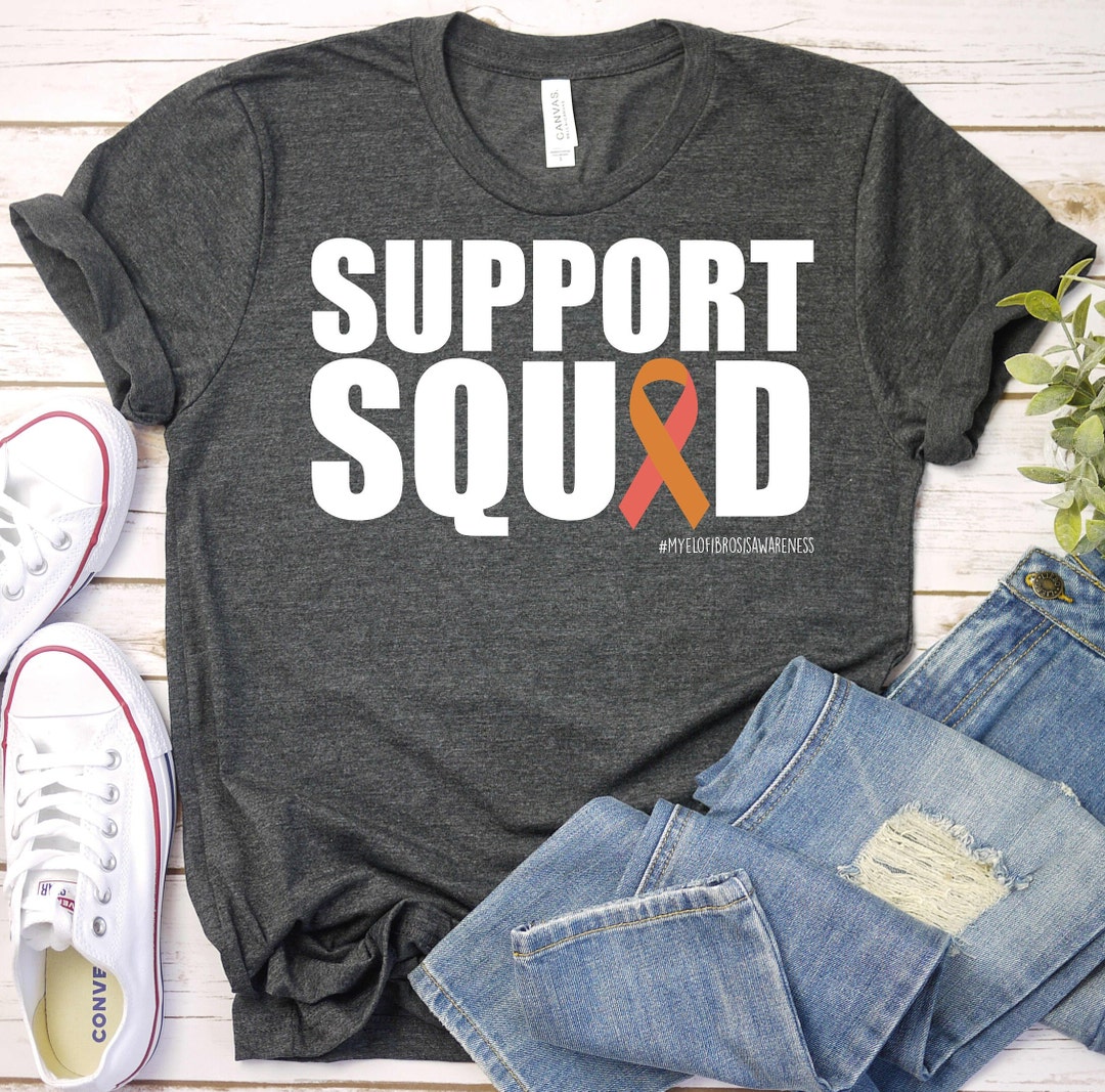 Myelofibrosis Awareness Shirt,myelofibrosis Awareness Ribbon Shirt ...