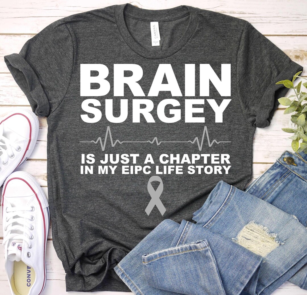 Brain Tumor Awareness Shirt,brain Tumor Warrior Shirt, Brain Cancer ...