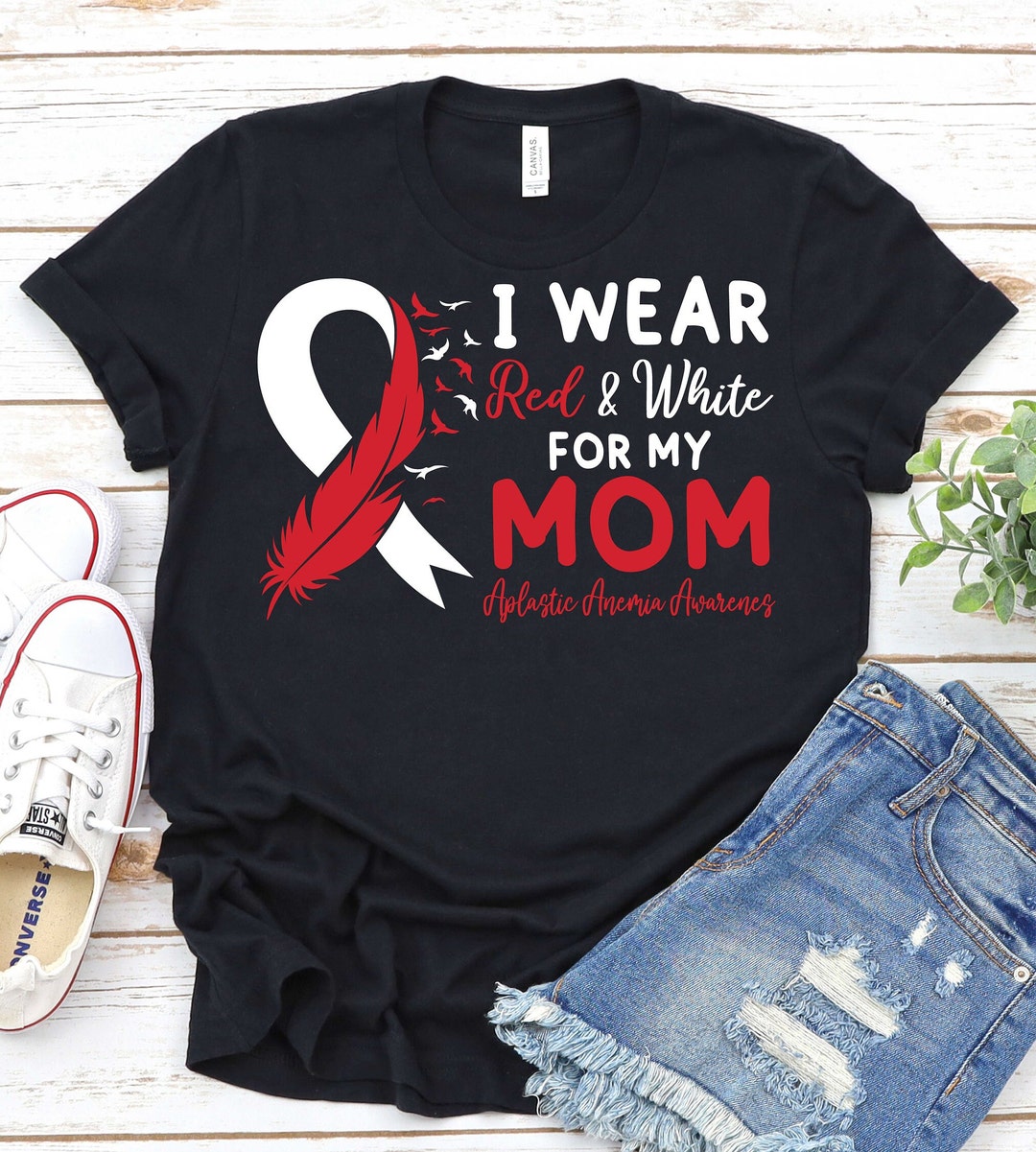 Aplastic Anemia Awareness Shirt,aplastic Anemia Ribbon Shirt,aplastic ...